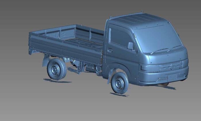 สแกนรถทั้งคันภายในเวลา 1 ชั่วโมงด้วย TrackScan-P542 – 3DSCANNERS